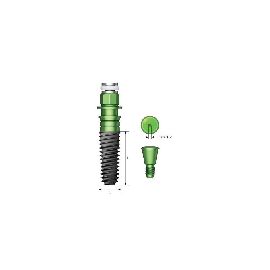 IMPLANT OSSTEM TS III SA M 3.5mmDx 8.5mmL BTS3M3508S