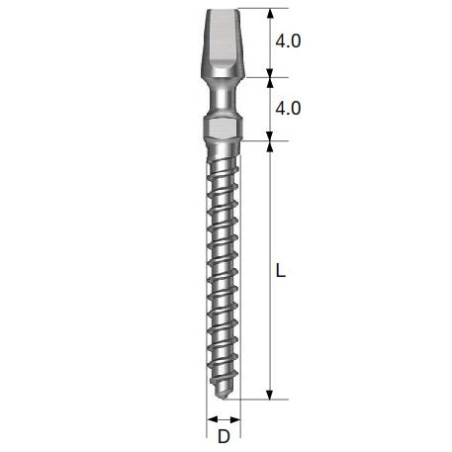 MS IMPLANT PROVIZORIU D1.8 L13 MST18134