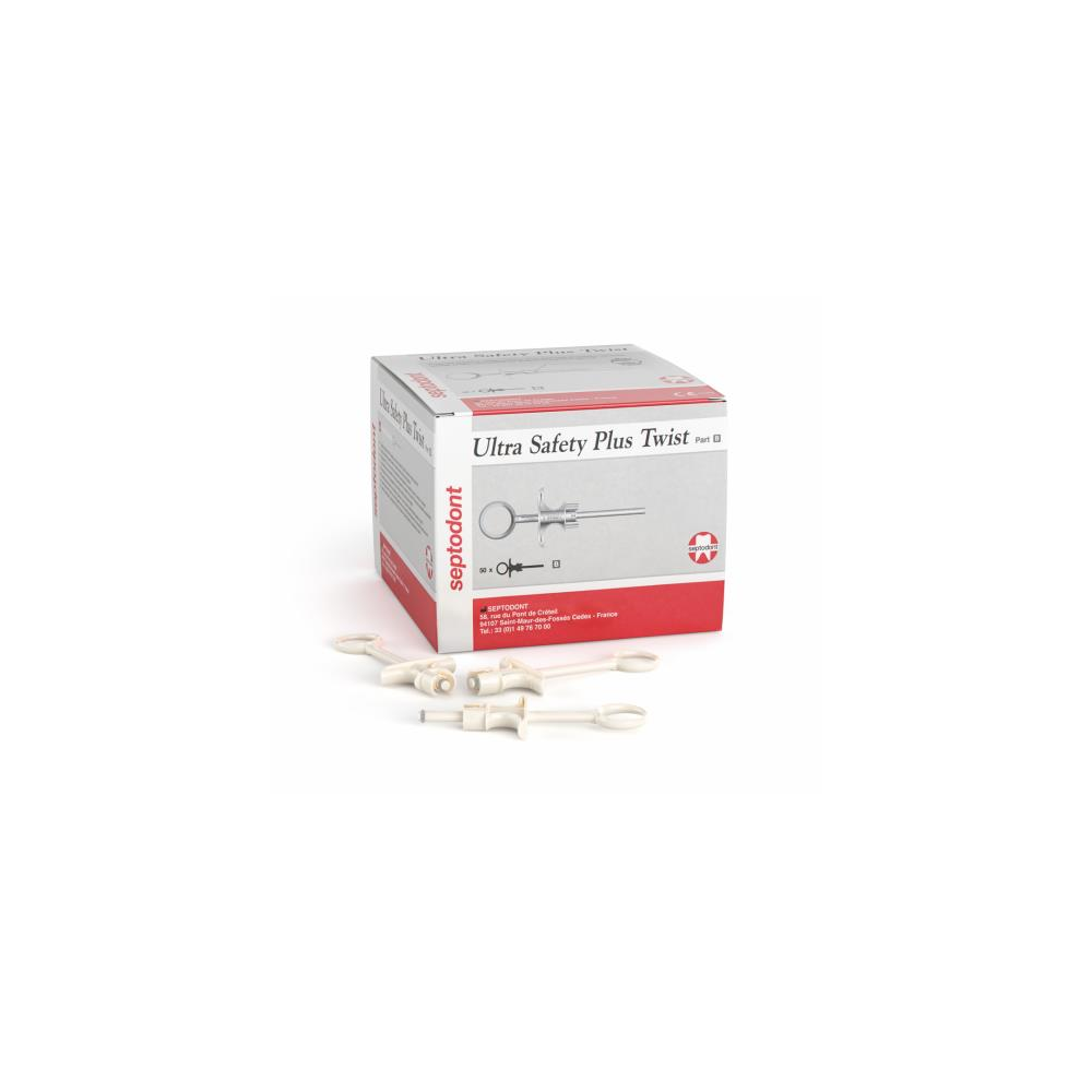 ULTRA SAFETY PLUS TWIST 03x16mm 100buc + 1buc seringa 1,8 ml