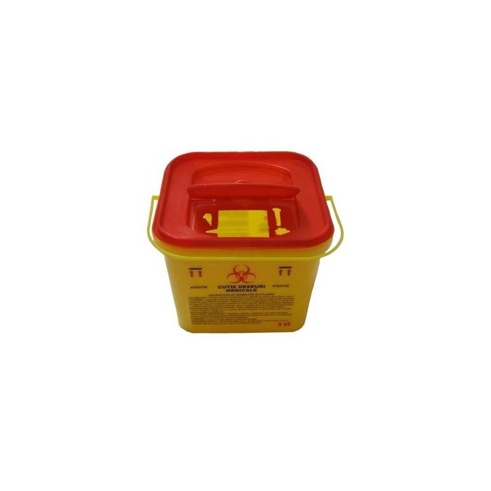 RECIPIENT PLASTIC PT.DESEURI MEDICALE 5L